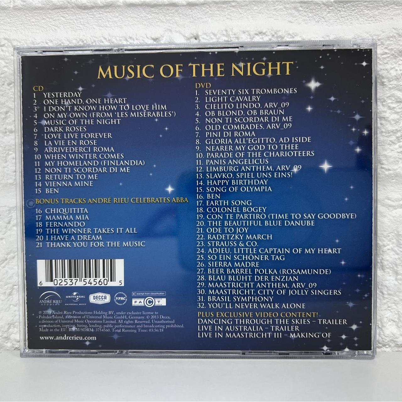 Andre Rieu CD Collection Album Music Of The Night... | Depop
