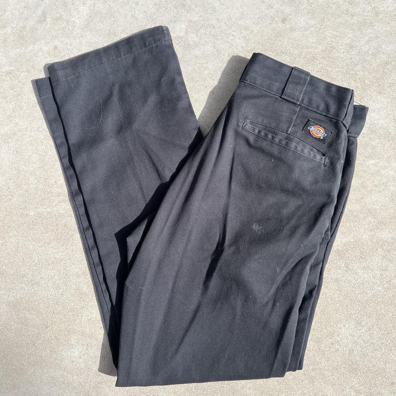 Dickies Men's Black Trousers | Depop