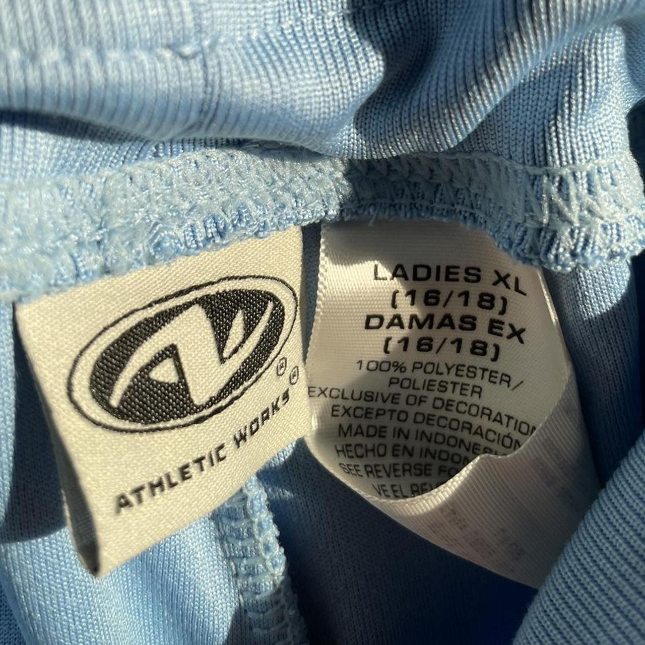 Baby Blue Track Pants - Depop