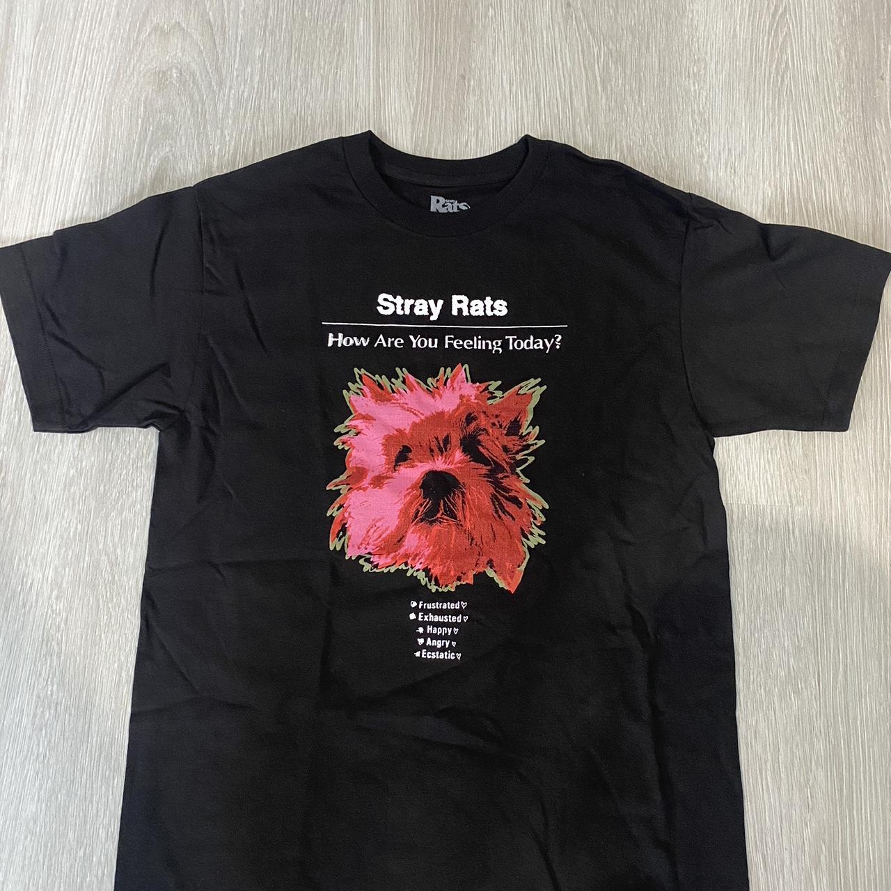 Stray Rats Feeling Tee Size Medium New/never worn - Depop