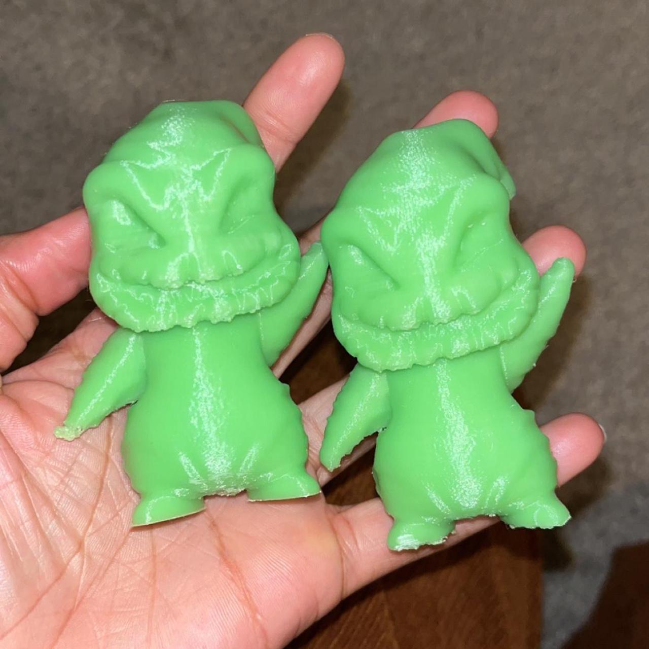 Oogie boogie baby Glow in the dark, mini figure,... - Depop