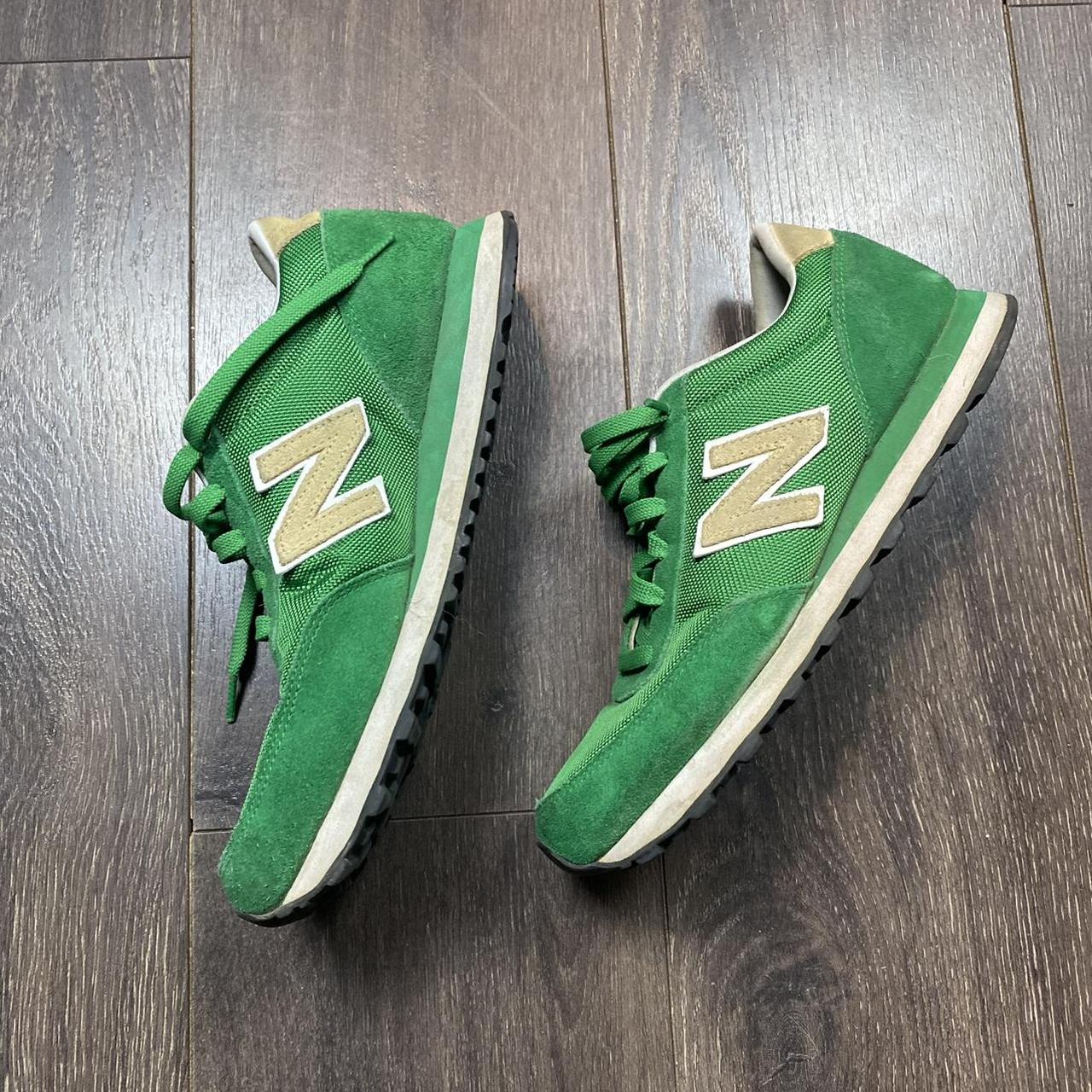Green New balance 501s 🌎Item info: No rips some... - Depop