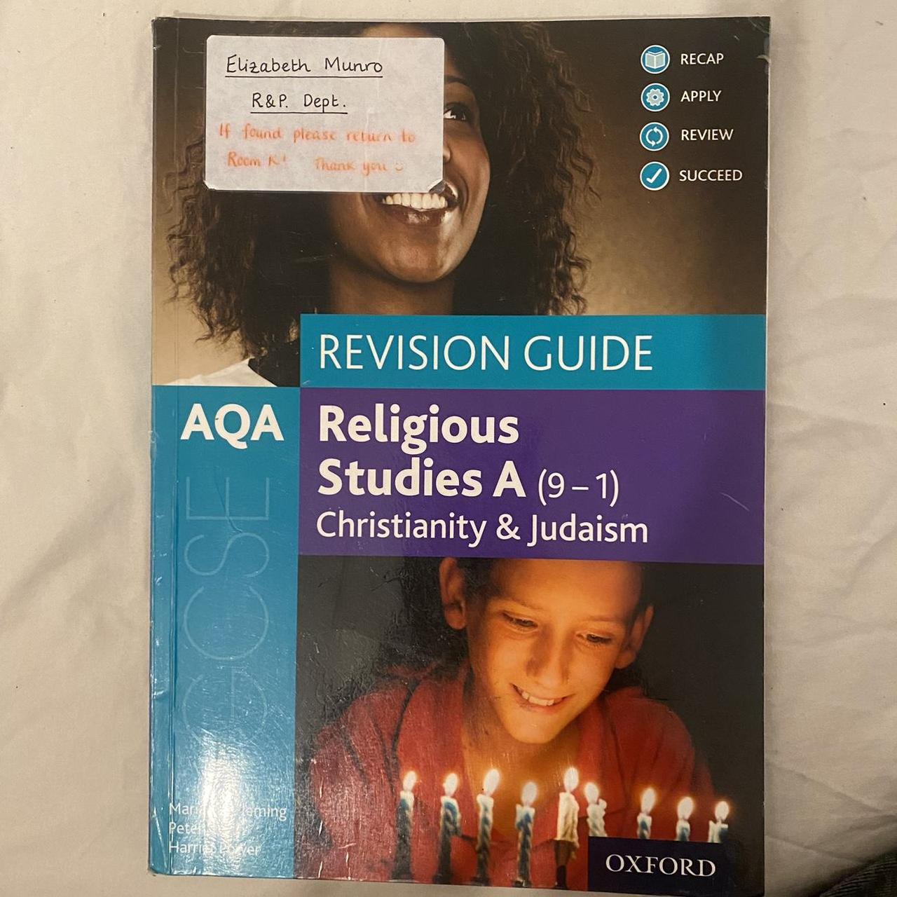gcse aqa re text book perfect condition pre owned - Depop
