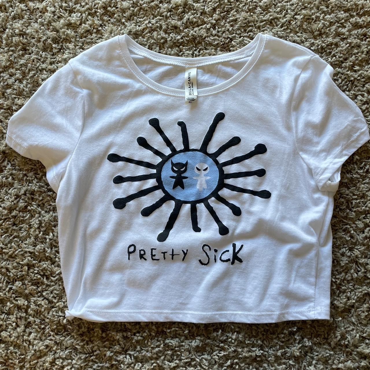 Pretty sick music artist merch Crop top - Depop