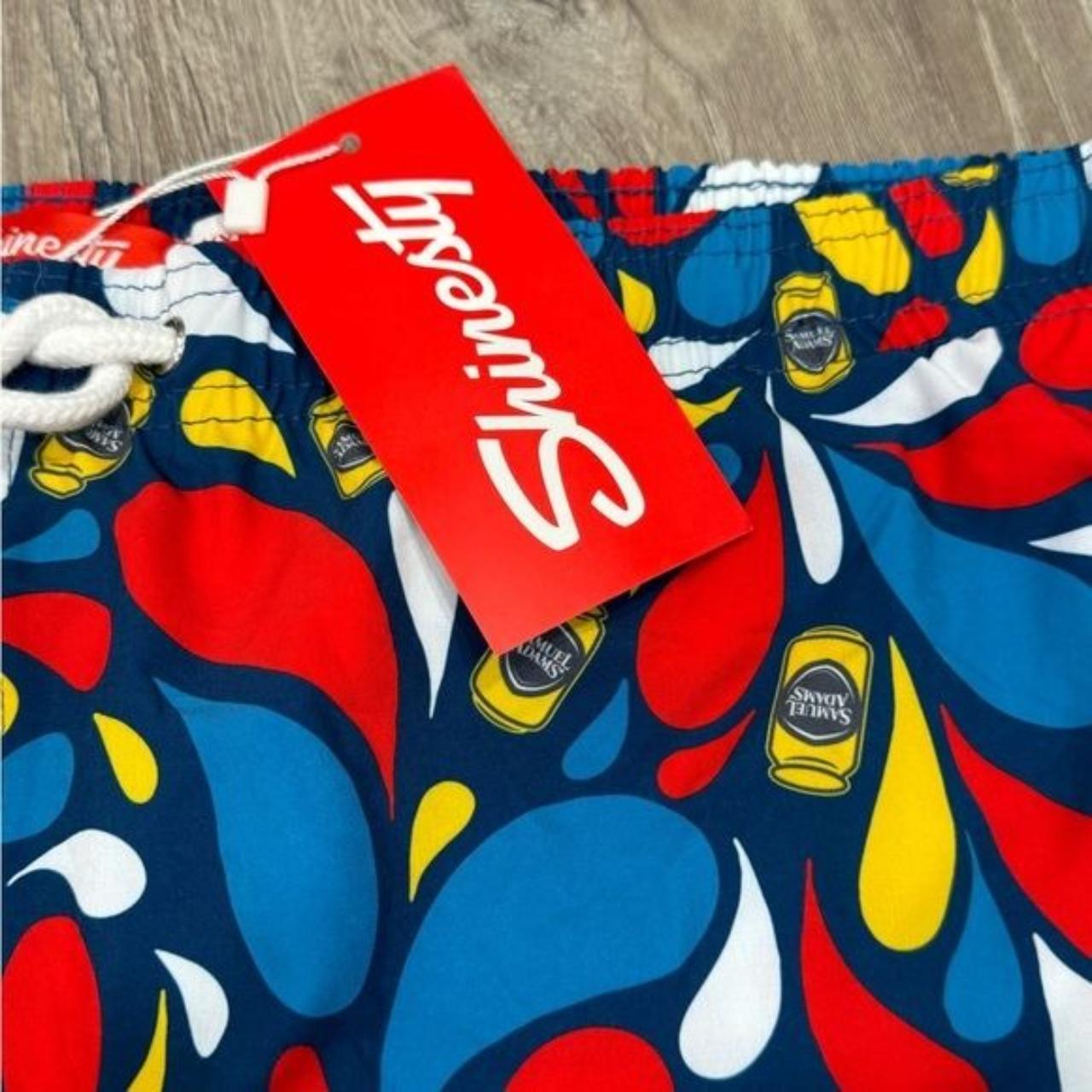 New Samual Sam Adam’s Swimsuit Swim Trunks XXL... - Depop
