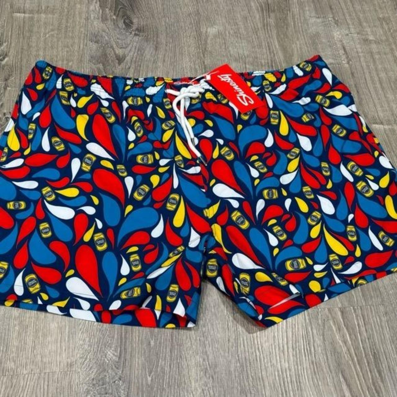 New Samual Sam Adam’s Swimsuit Swim Trunks XXL... - Depop