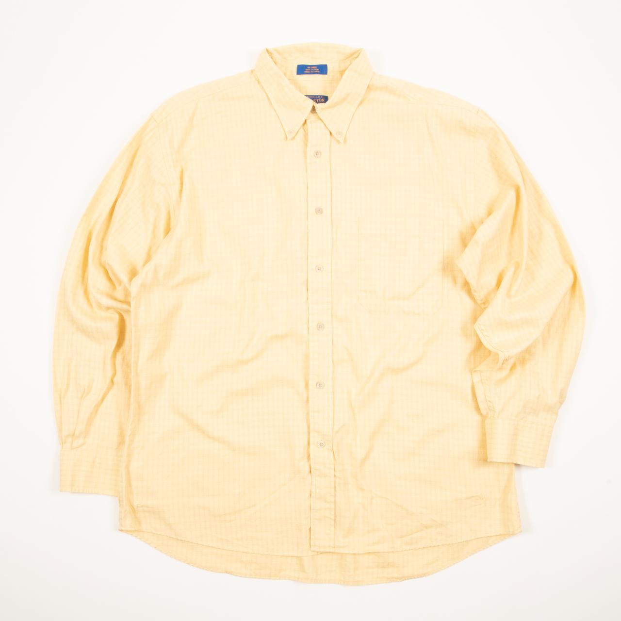 Pendleton Men's Yellow Shirt | Depop