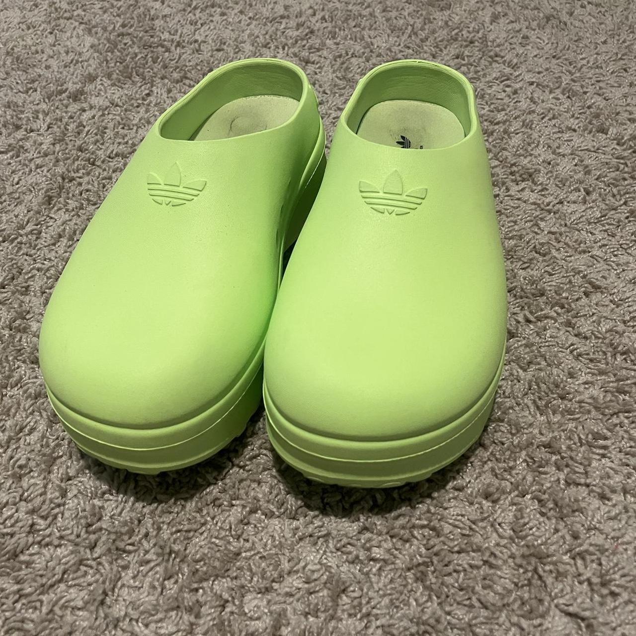 Men’s Green Adidas Clogs Rare Clogs Men’s size 10... | Depop