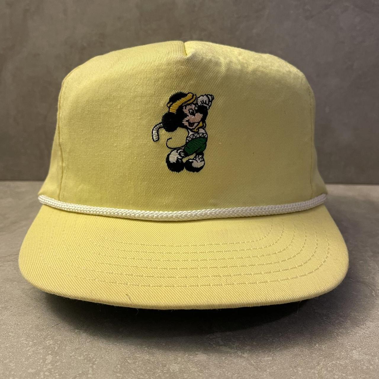 80s Mickey Golf Hat Awesome vintage strap back golf... - Depop