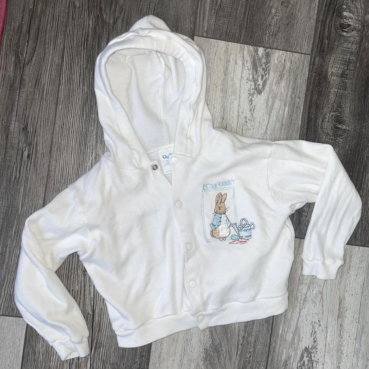 Vintage 24 months Peter Rabbit cardigan gender... - Depop