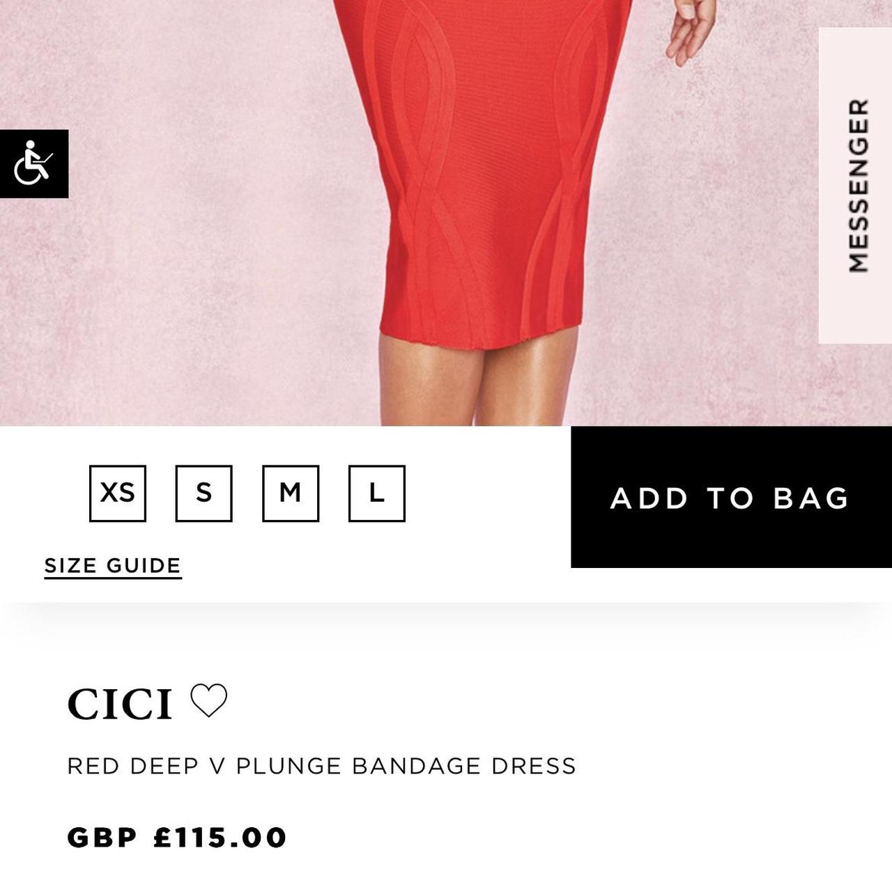 House of CB Cici dress, on the website for £115... - Depop
