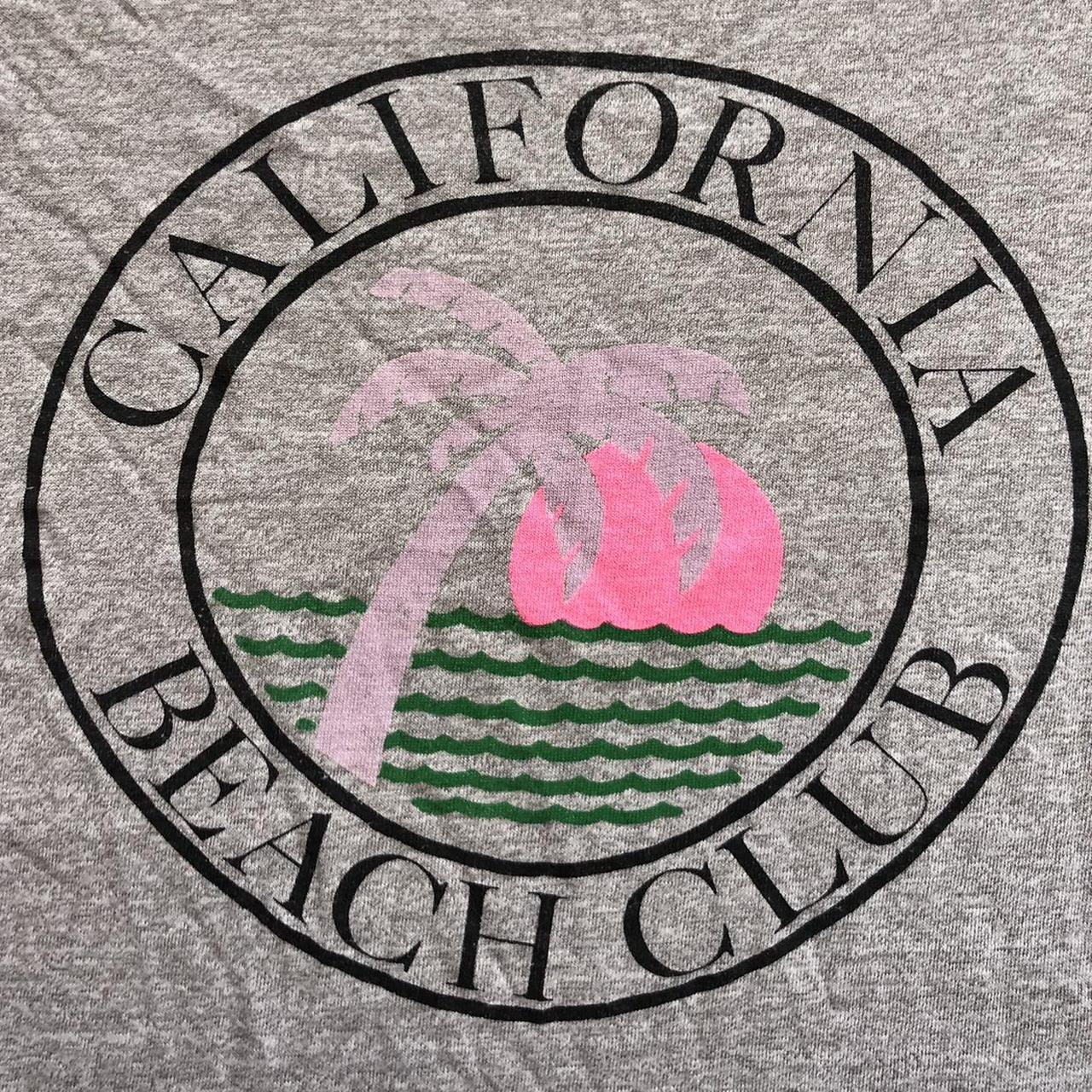Super soft 80s vintage California beach club... - Depop