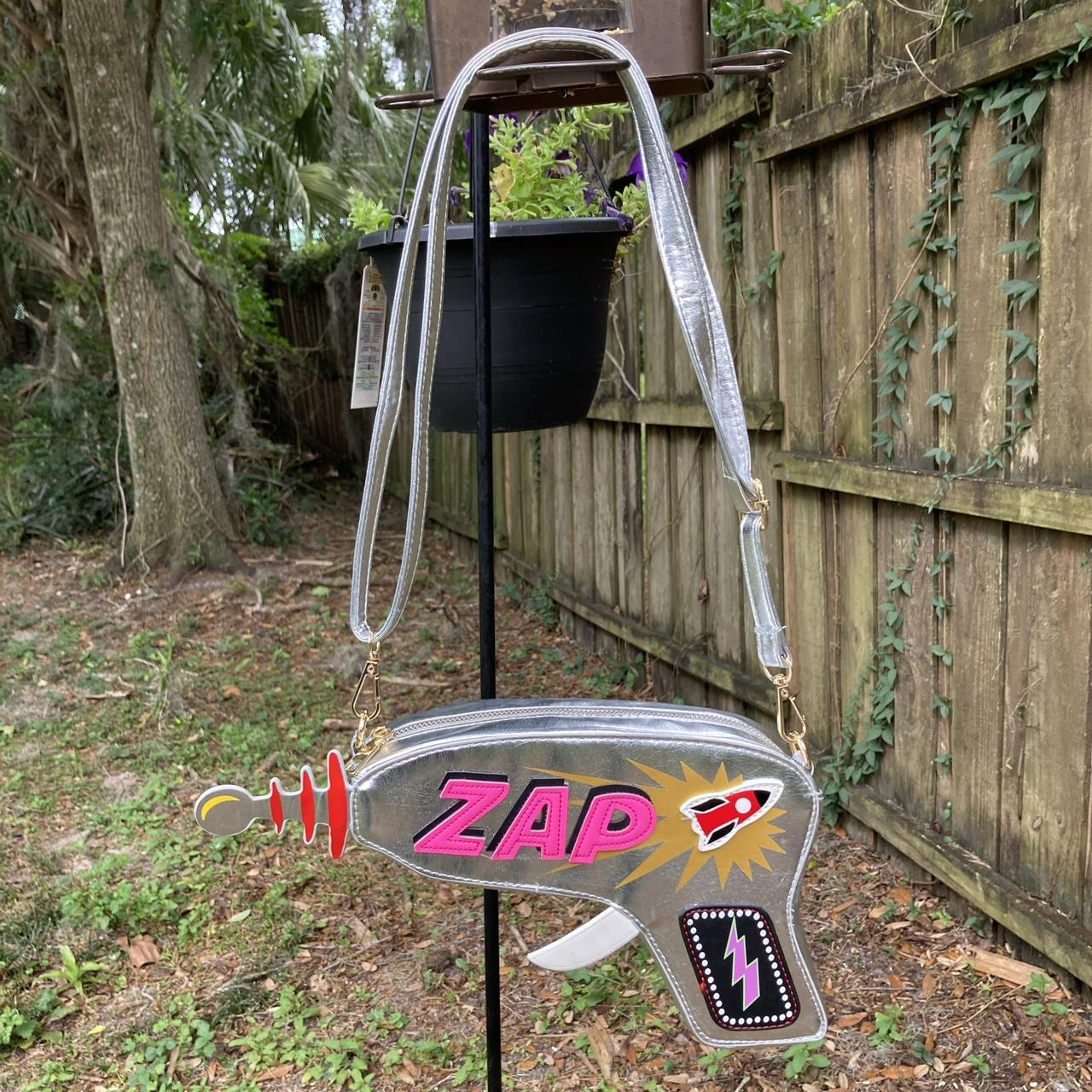 💕⚡️SILVER METALLIC ZAP GUN BAG... - Depop