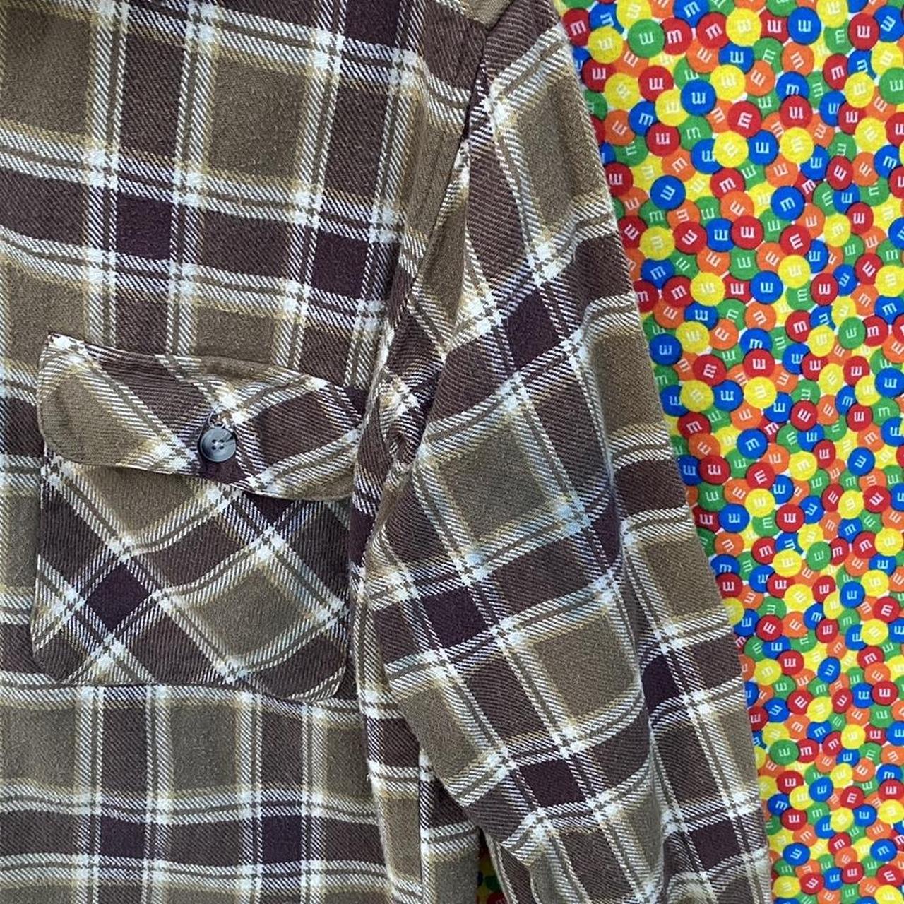 Vintage Great Northwest brown button-up... - Depop