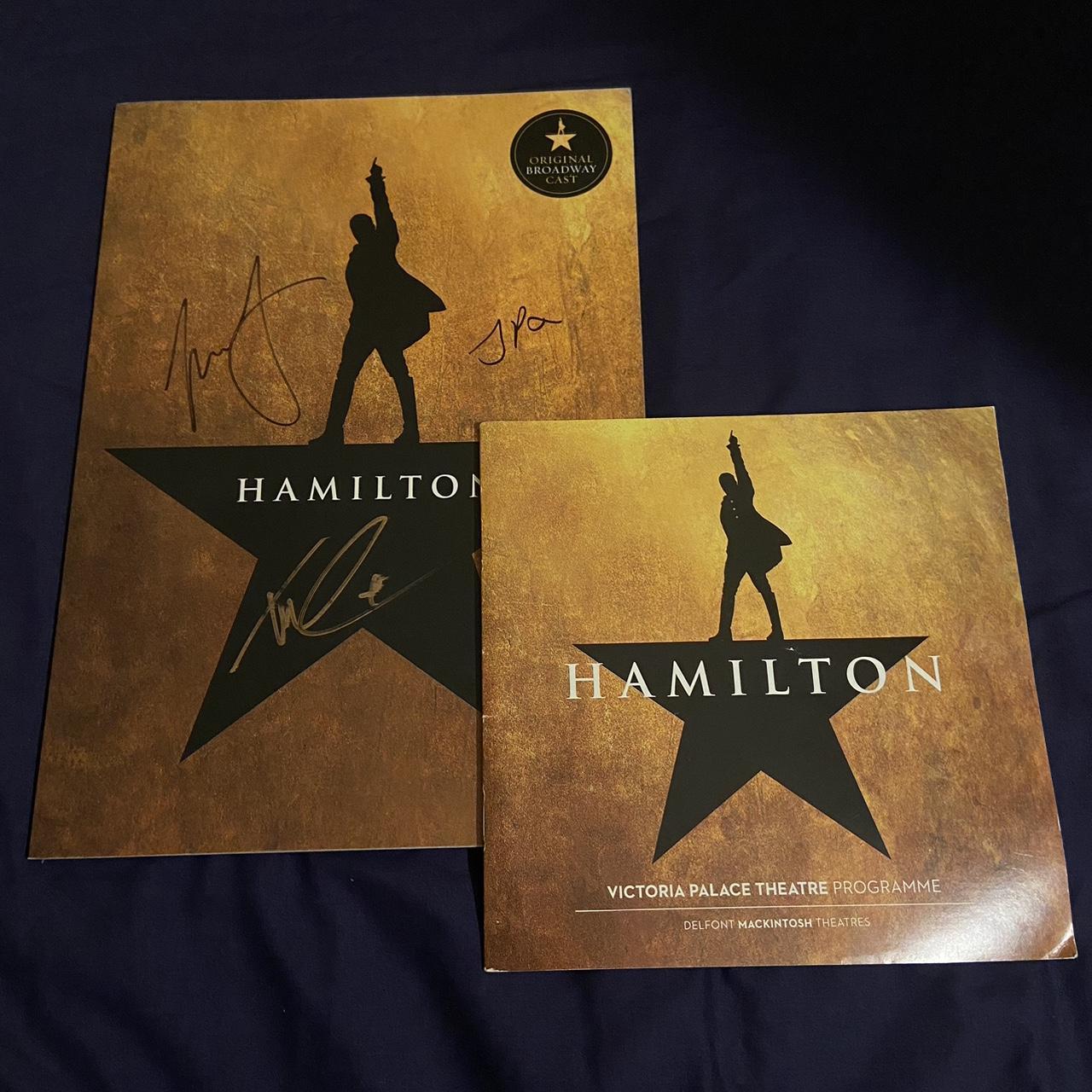 Hamilton Opening West End Cast Souvenir Brochure... - Depop