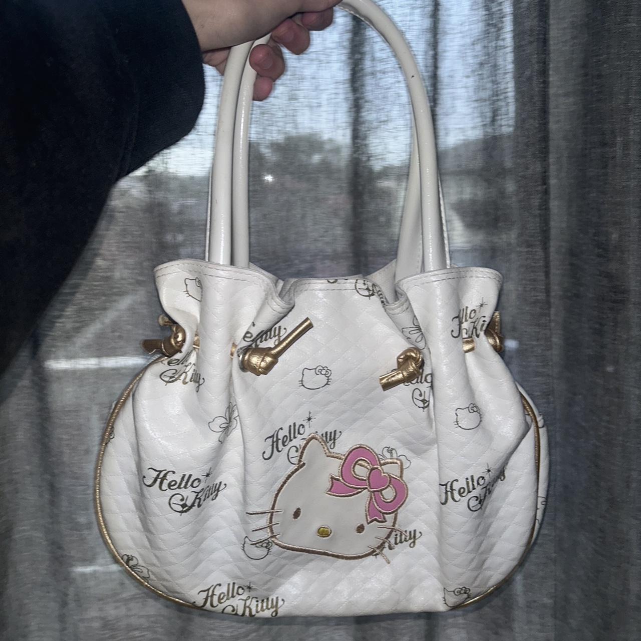 Hello kitty mini shoulder bag 🩵 - Depop