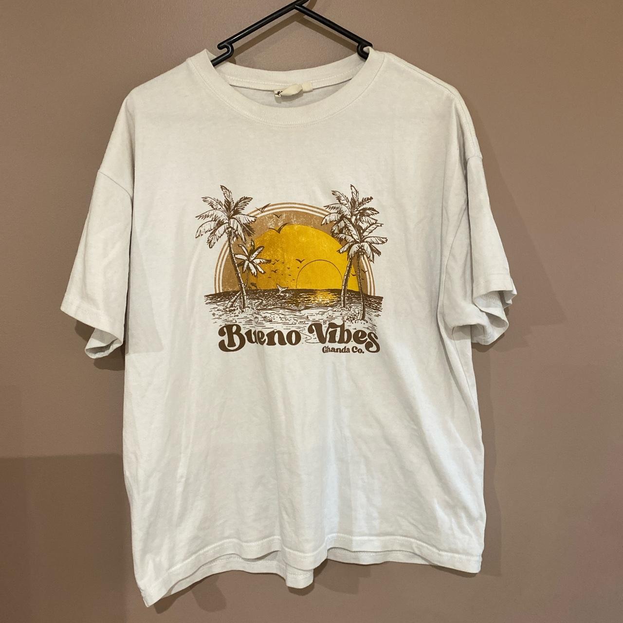 Ghanda oversized tee. Hardly worn. Size 8 Instant... - Depop