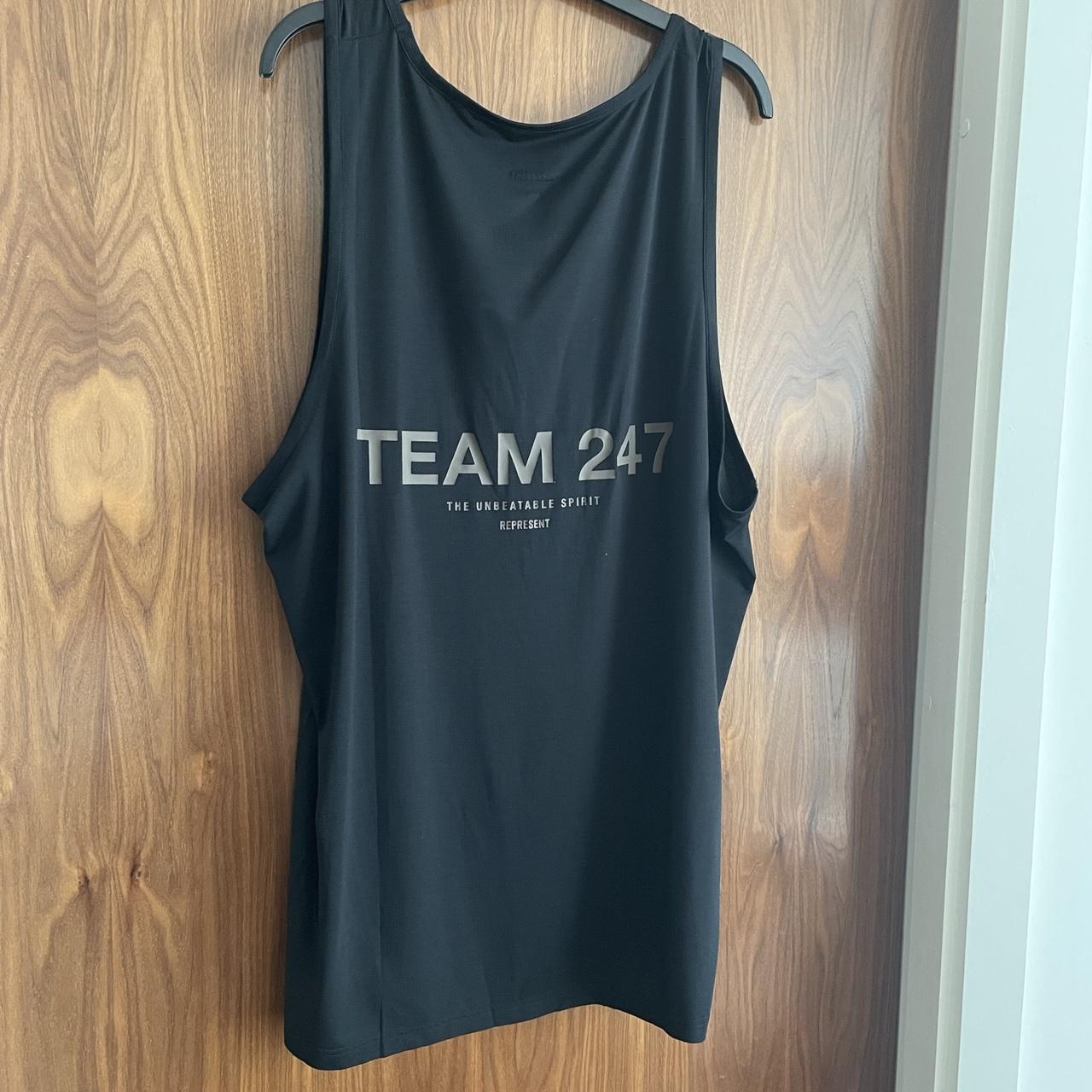 Team 247 run vest REPRESENT Brand new with no... - Depop