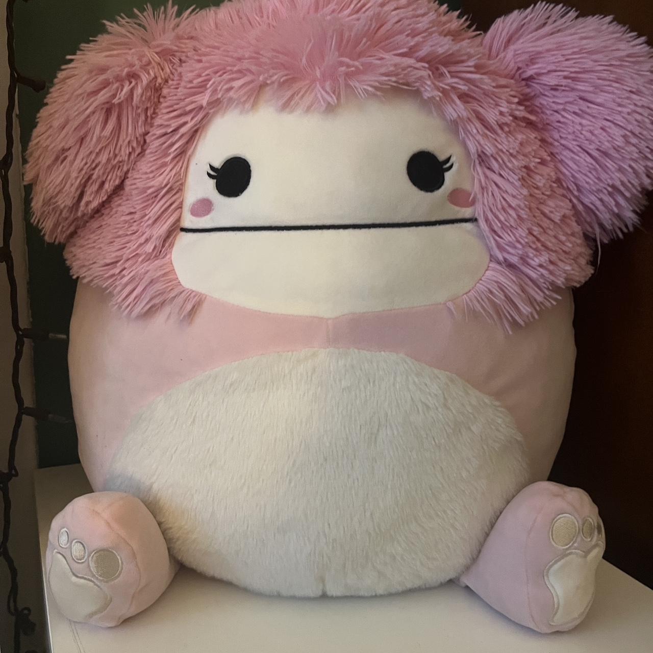 Squishmallow Brina the Bigfoot Fuzzy Belly 16” Plush... - Depop