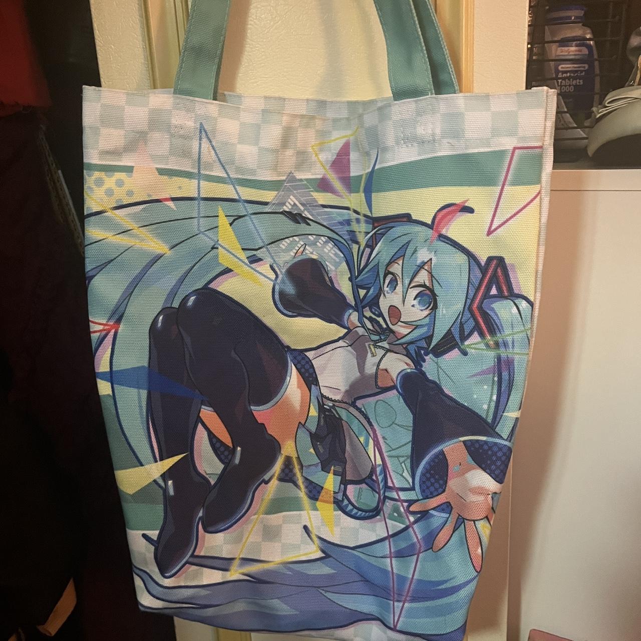 Official Crypton Hatsune Miku Tote Bag 💙 Comes from... - Depop
