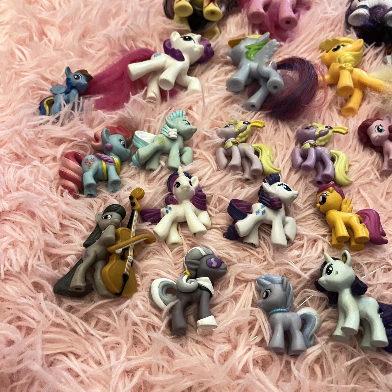 MLP G4 mini lot 💖 Comes with three brushable 4”... - Depop