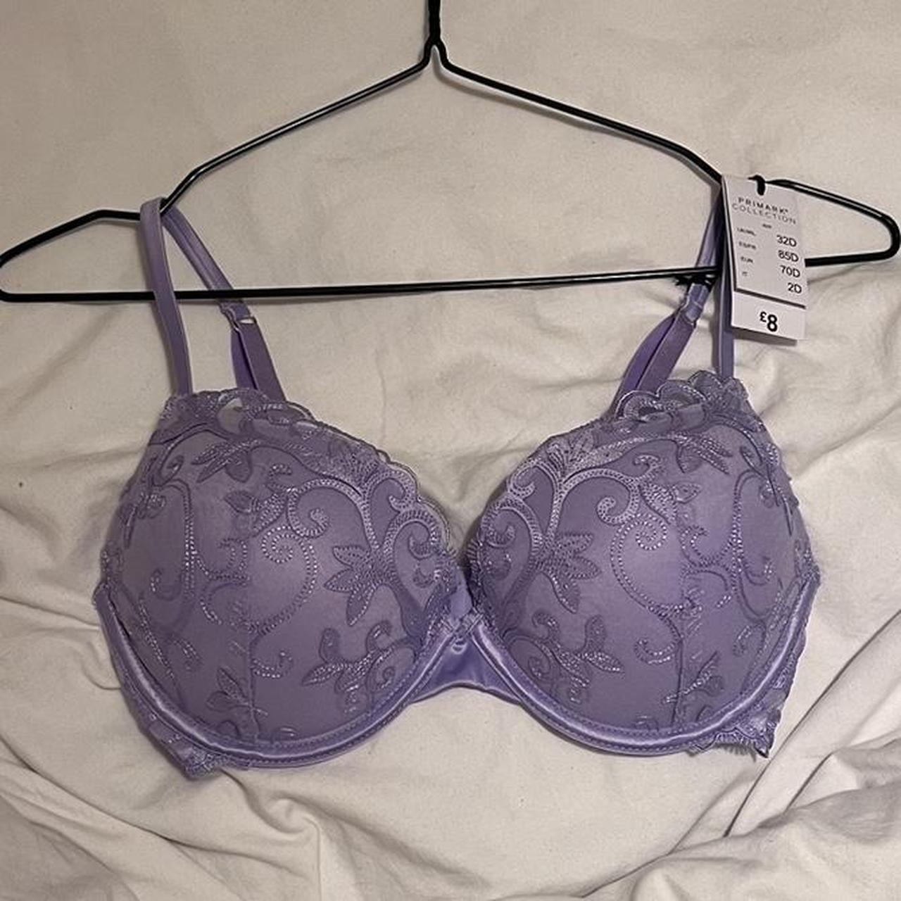 Primark Women's Purple Bra | Depop