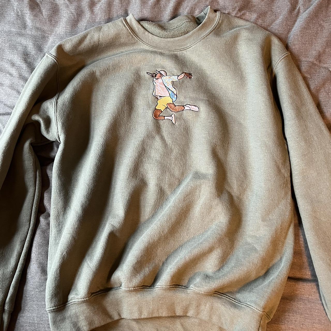 Custom Tyler, The Creator Patchwork Crewneck. size... - Depop
