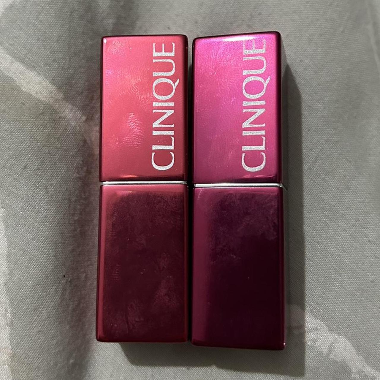2x CLINIQUE red lip&cheek sticks!! A brighter and... - Depop