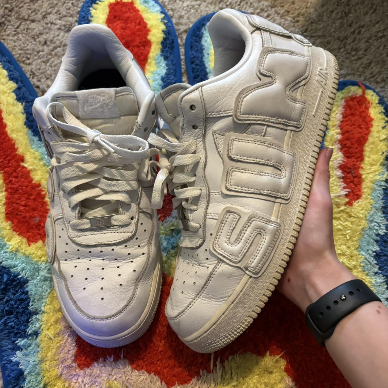 2020 CPFM white air forces size 11 used no... | Depop