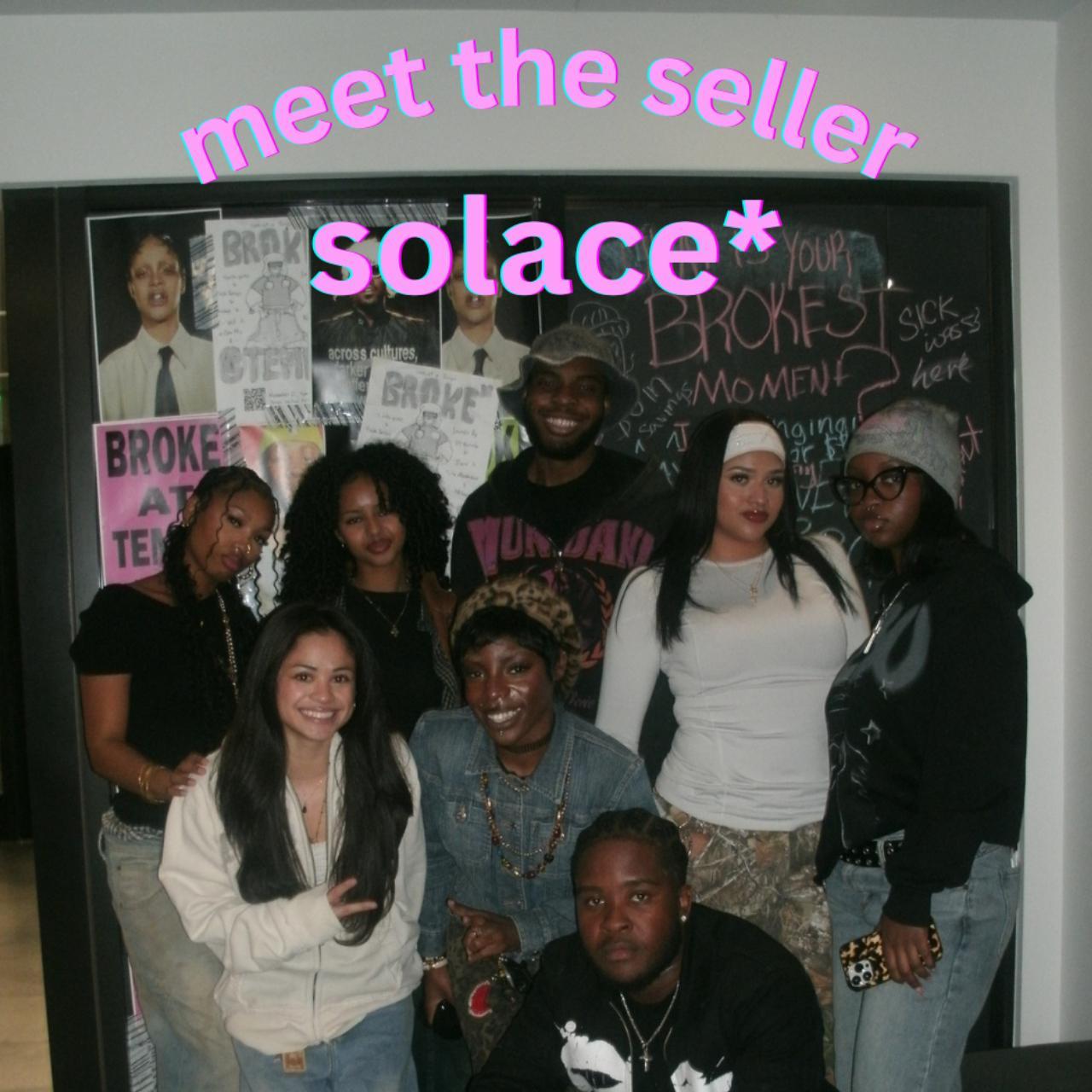 // we're solace* – a creative collective est. in the... | Depop