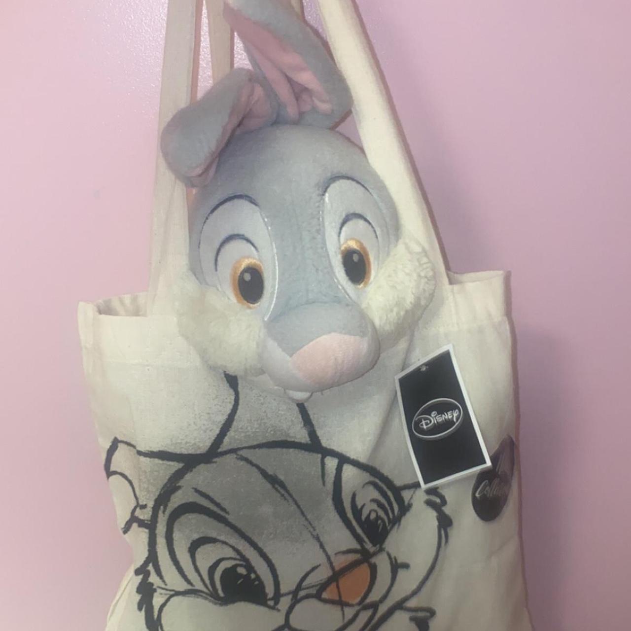 Disney official thumper plush and canvas tote... - Depop