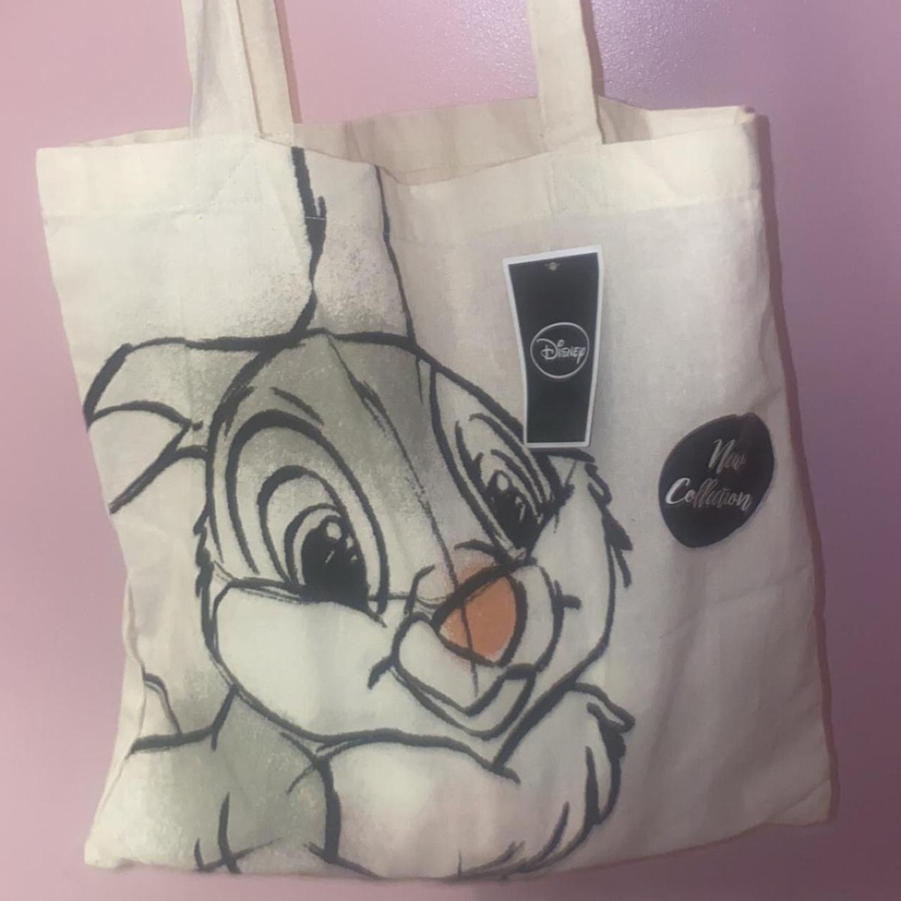 Disney official thumper plush and canvas tote... - Depop
