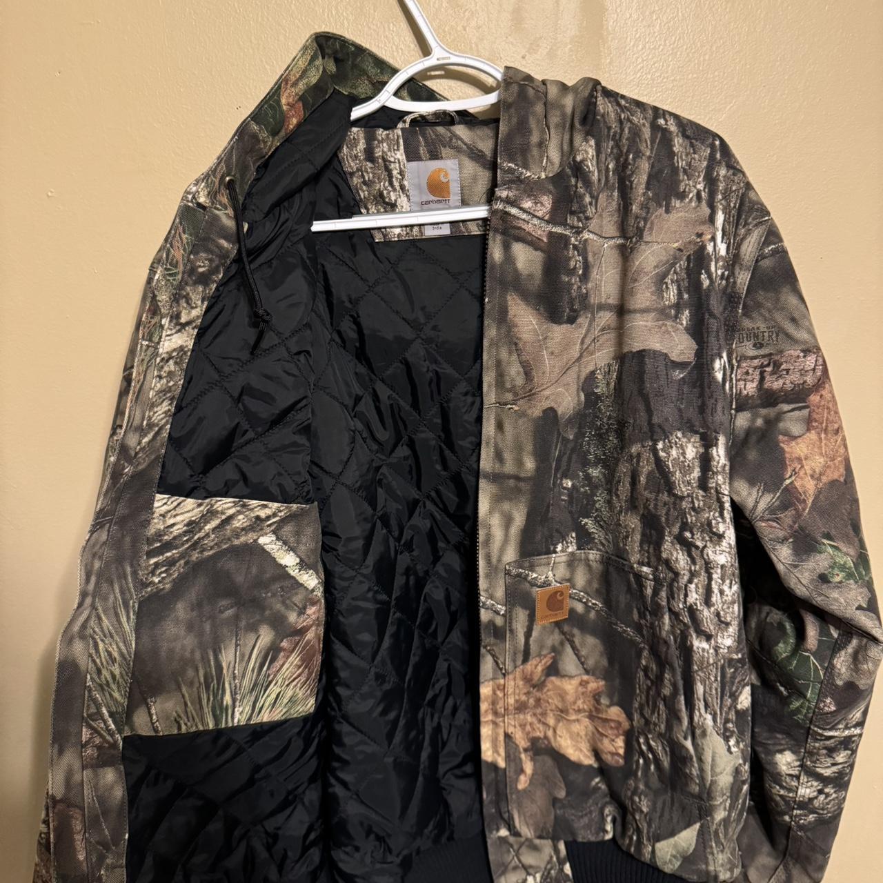 Carhartt camo jacket in green and brown #camo - Depop