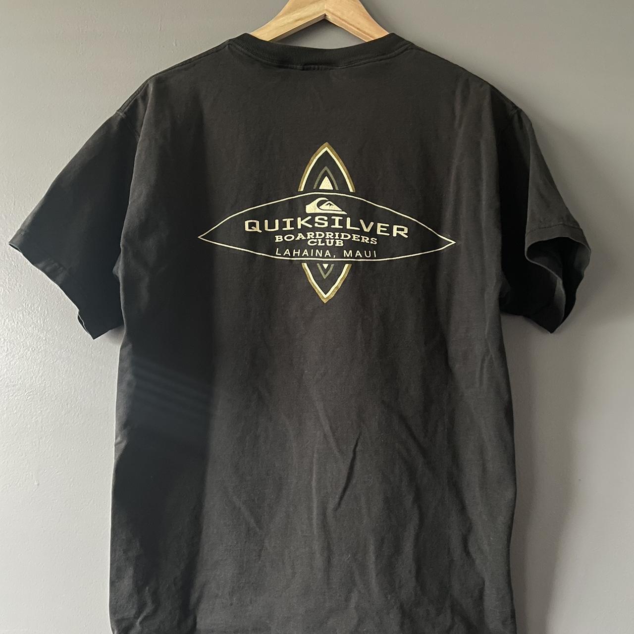 Crazy Vintage late 90s surf quicksilver shirt,... - Depop