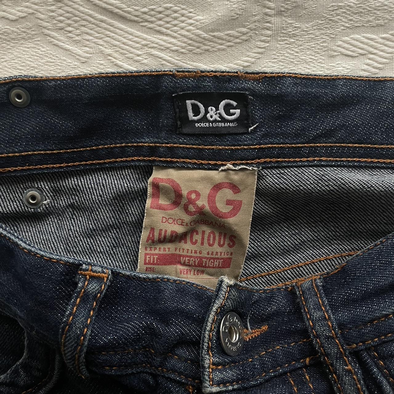 Vintage D&G Dolce and Gabbana Audacious Jeans Size... - Depop