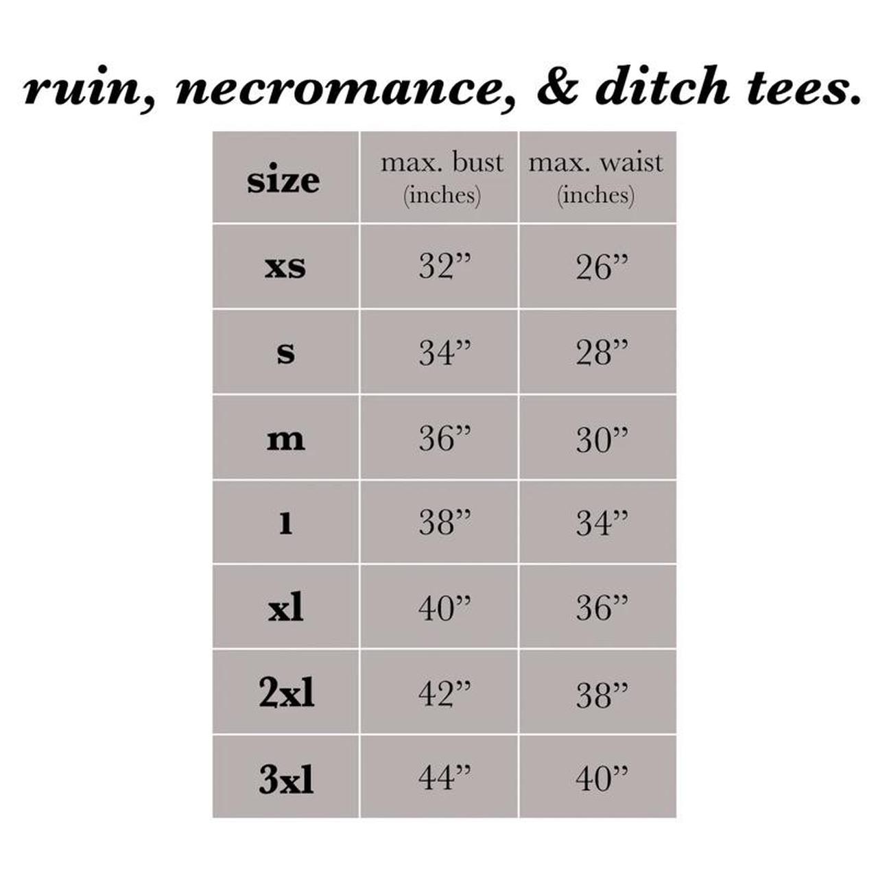 Sample Ruin Tee 🖤🔪 The Deets: • Hand-made and... - Depop