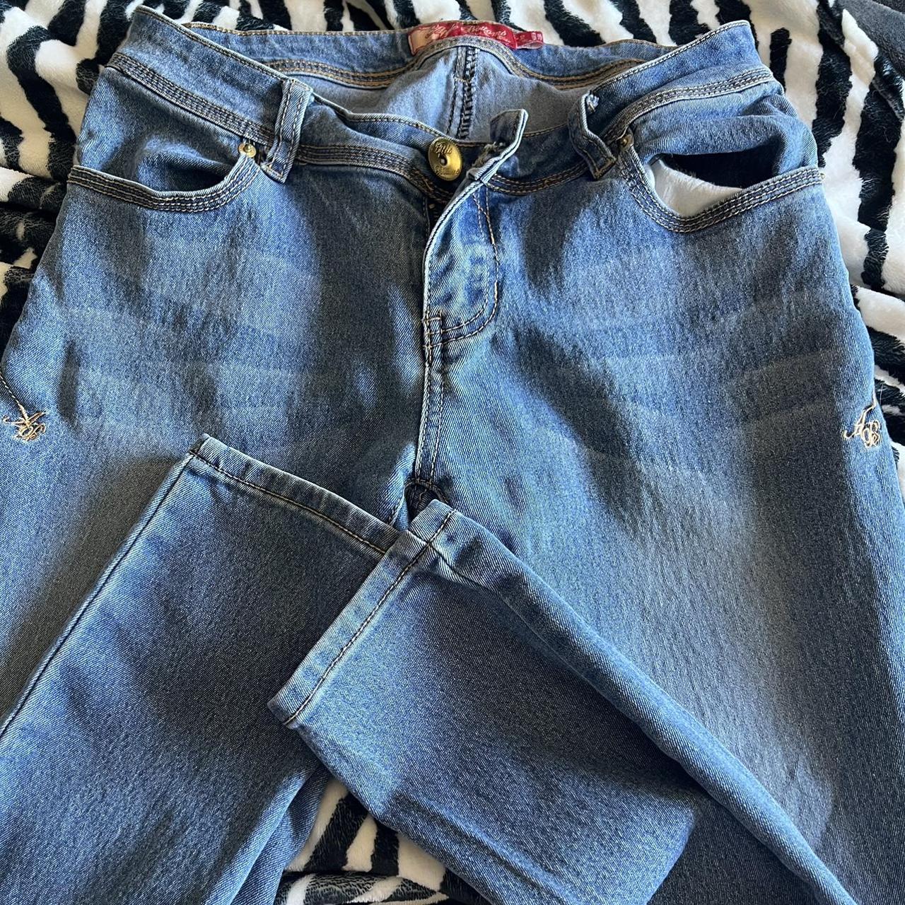 Apple bottom jeans ️ these are skinny jeans and fit a... - Depop