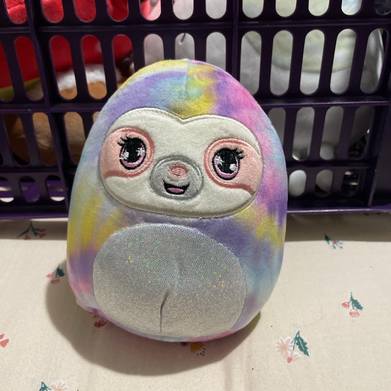Scented Squishmallow Sloth - Depop