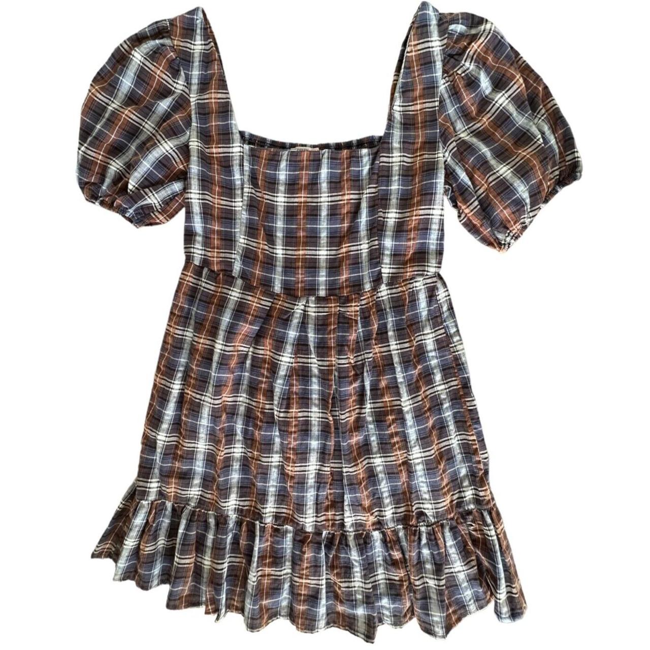 Dizzy Lizzy Women's Babydoll Dress Short Puff... - Depop