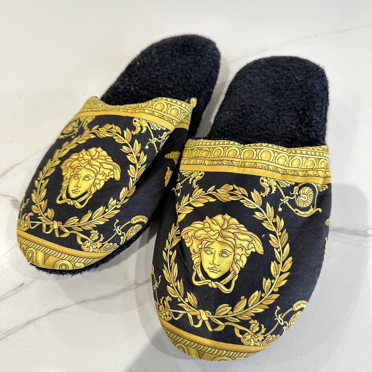 Men’s Versace slippers Genuine Worn but good... - Depop