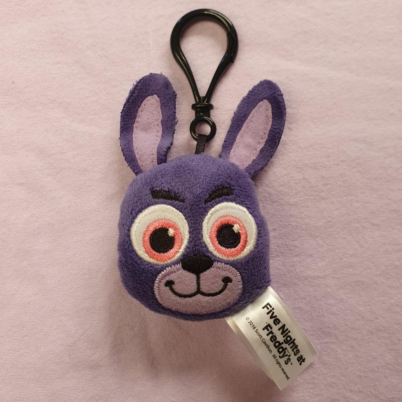 Five Nights at Freddys Bonnie Funko plush keychain.... | Depop