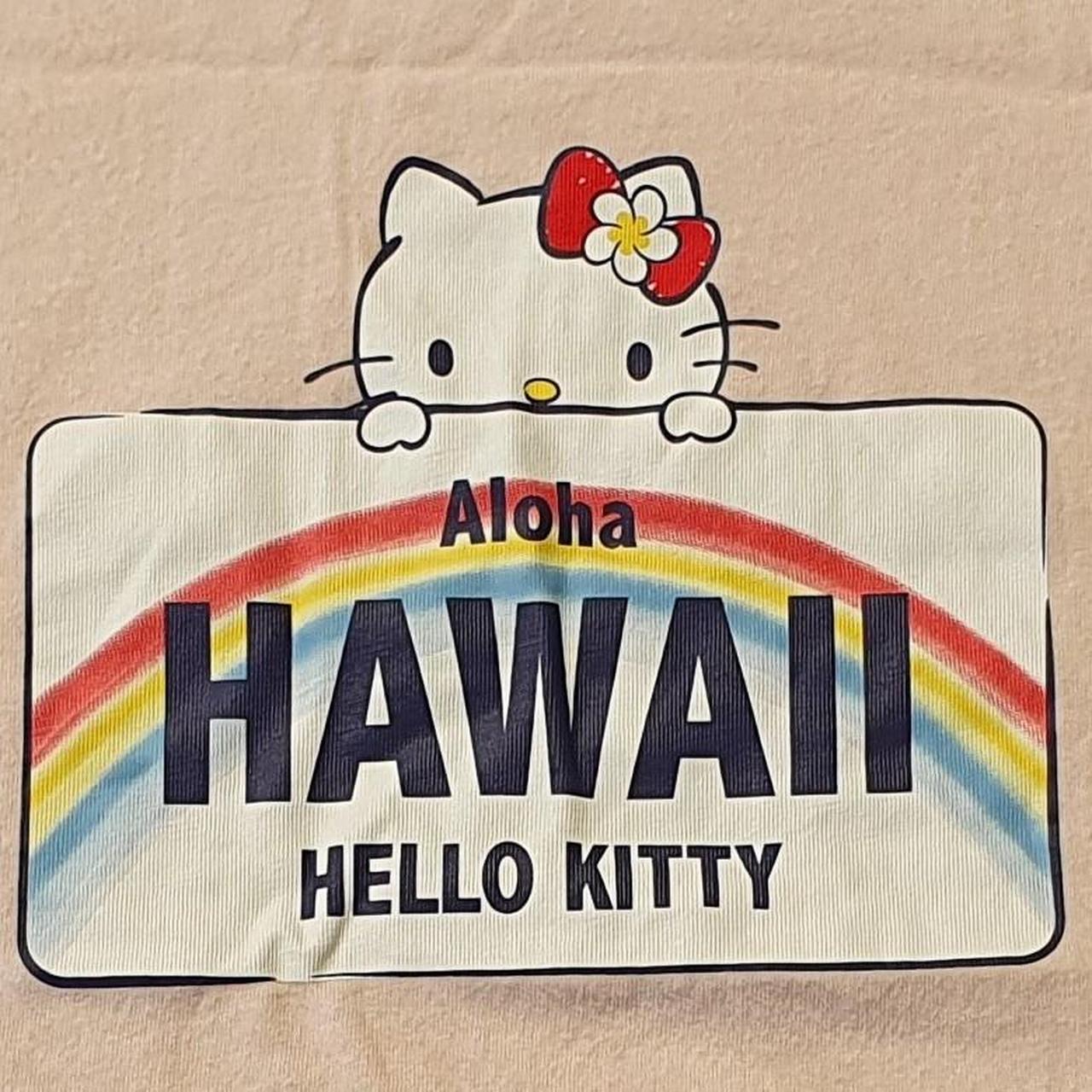 Hello Kitty Aloha t-shirt. Like new quality, print... | Depop