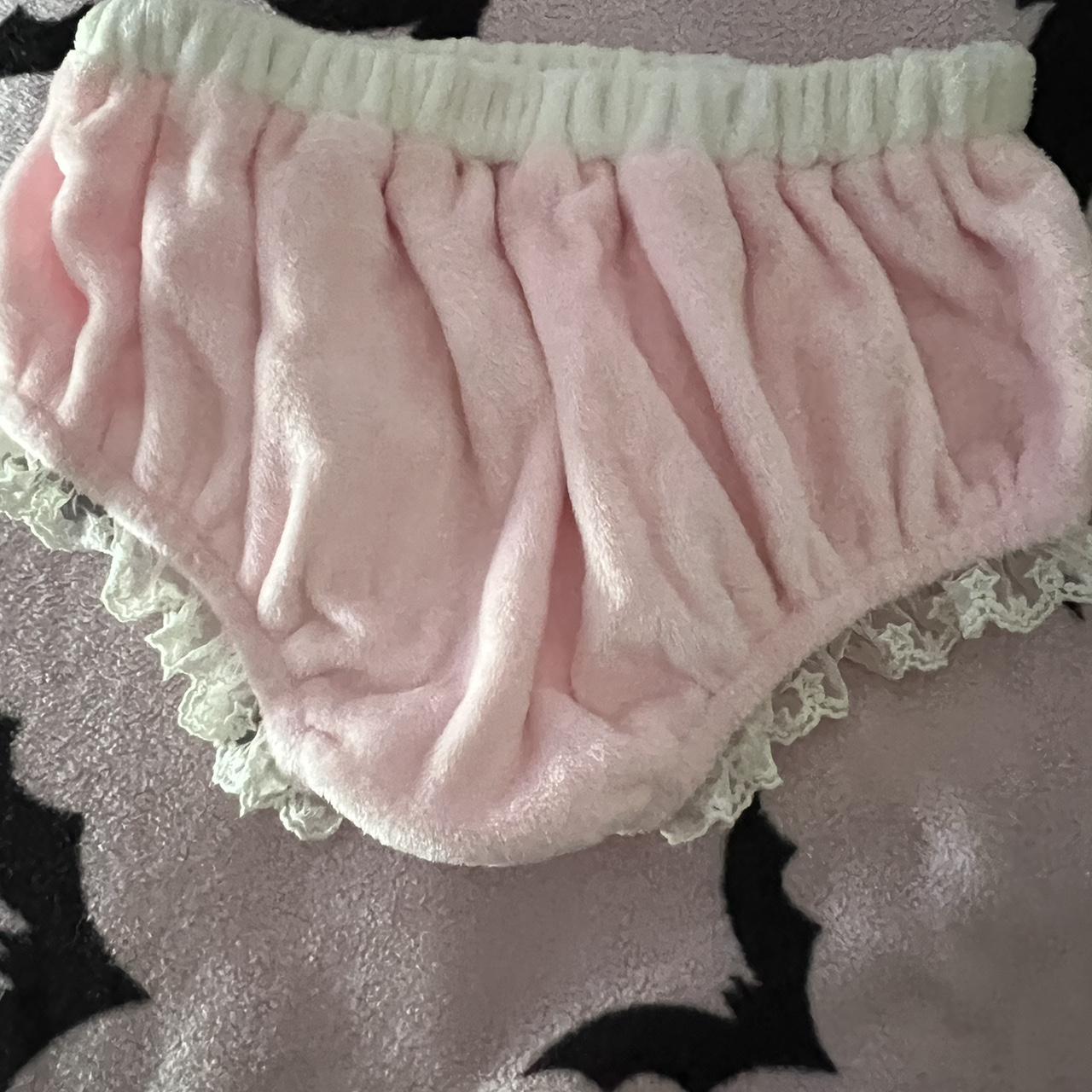 Fuzzy cosplay bloomer short shorts / panties. Size... - Depop