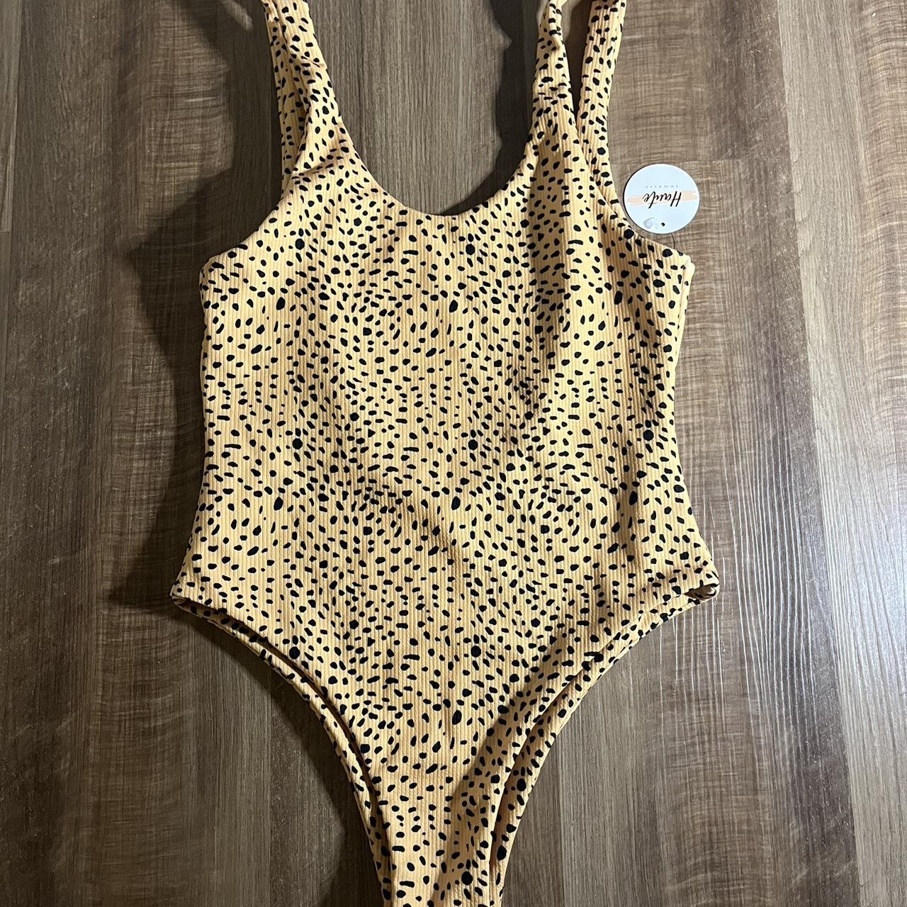Brand new leopard print cheeky one piece, low back.... - Depop