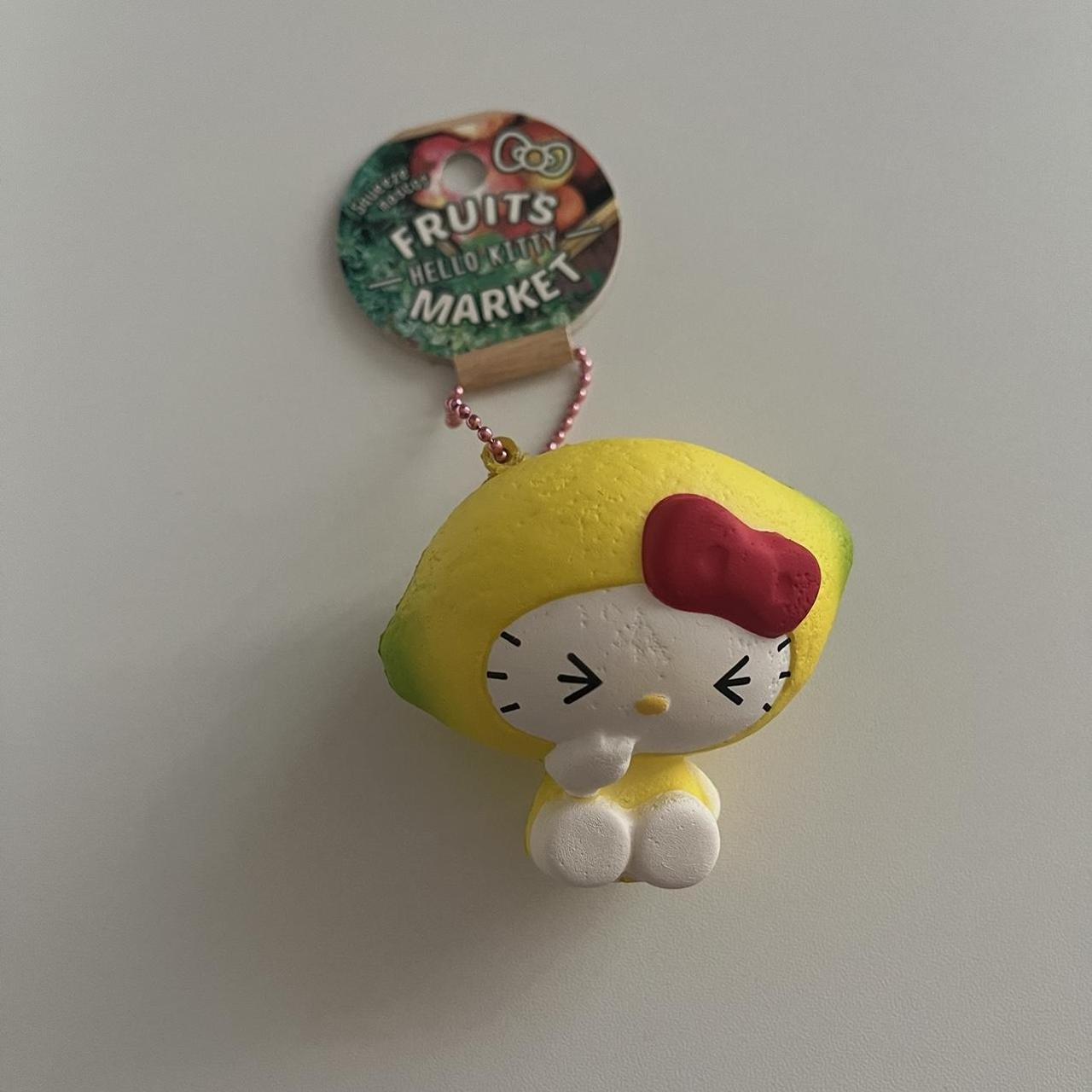 Lemon kitty squishy🍋 This is a fruits market... - Depop