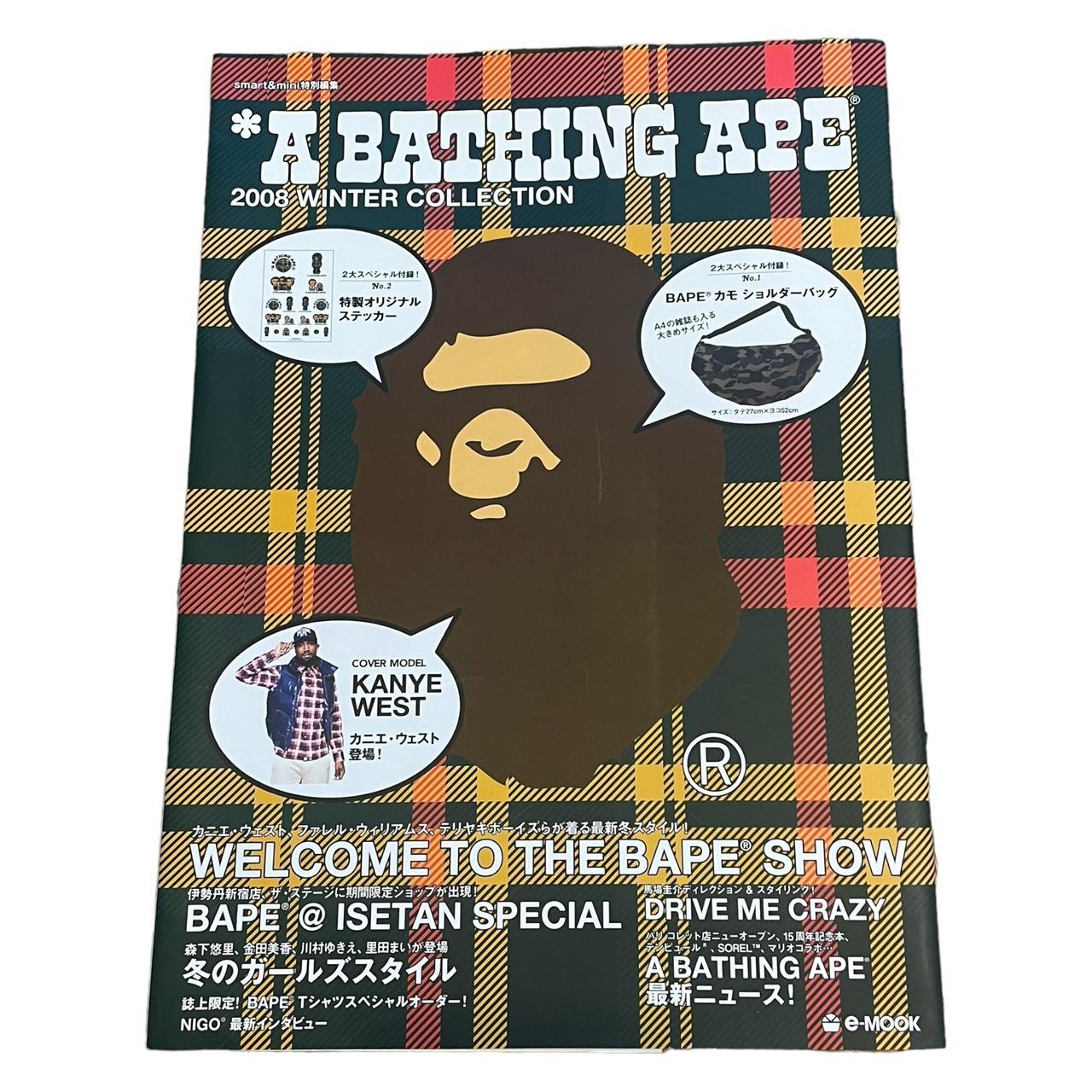 A Bathing Ape Winter 2008 lookbook Condition: 9/10... - Depop
