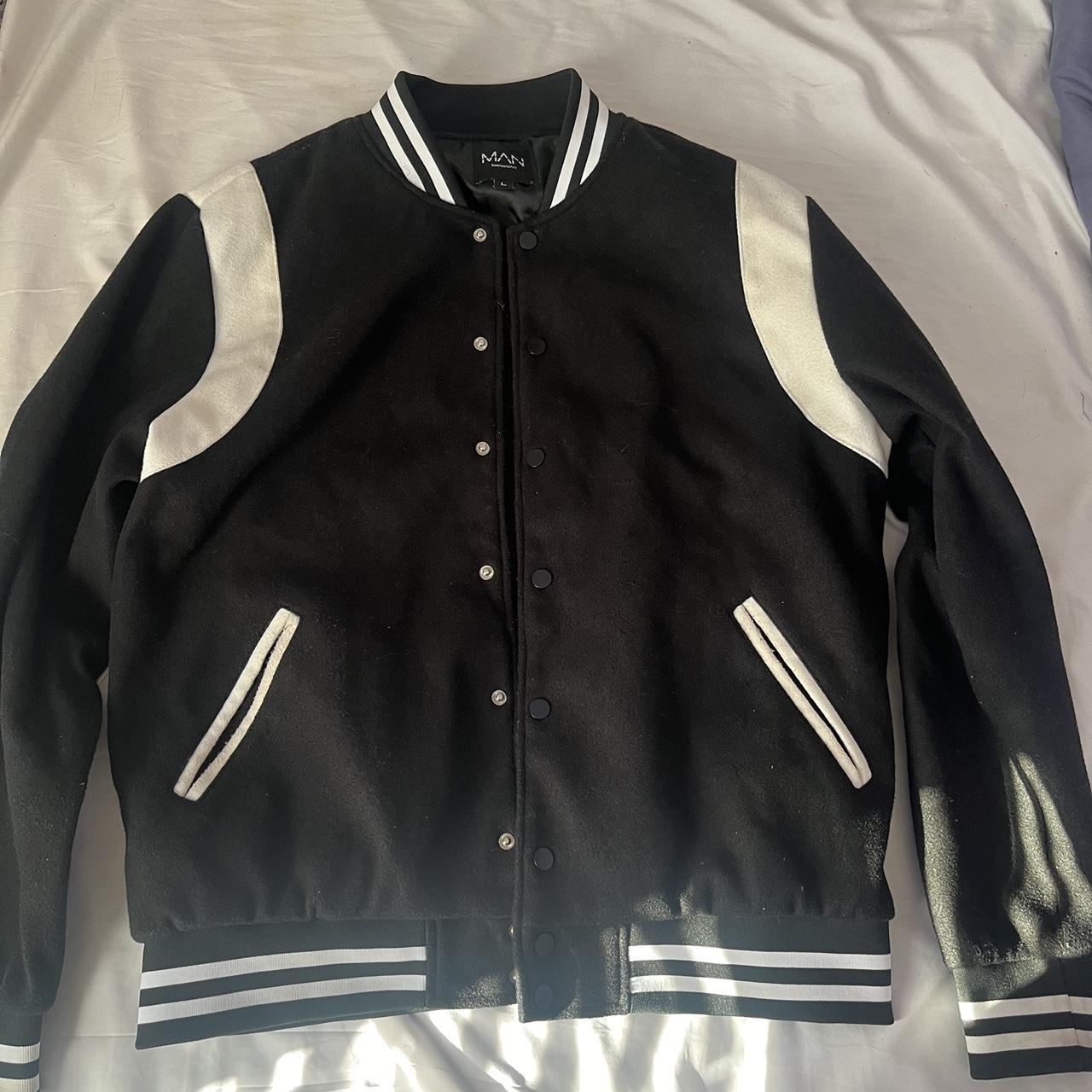 Boohoo Man Varsity jacket/ Celine like Great... - Depop