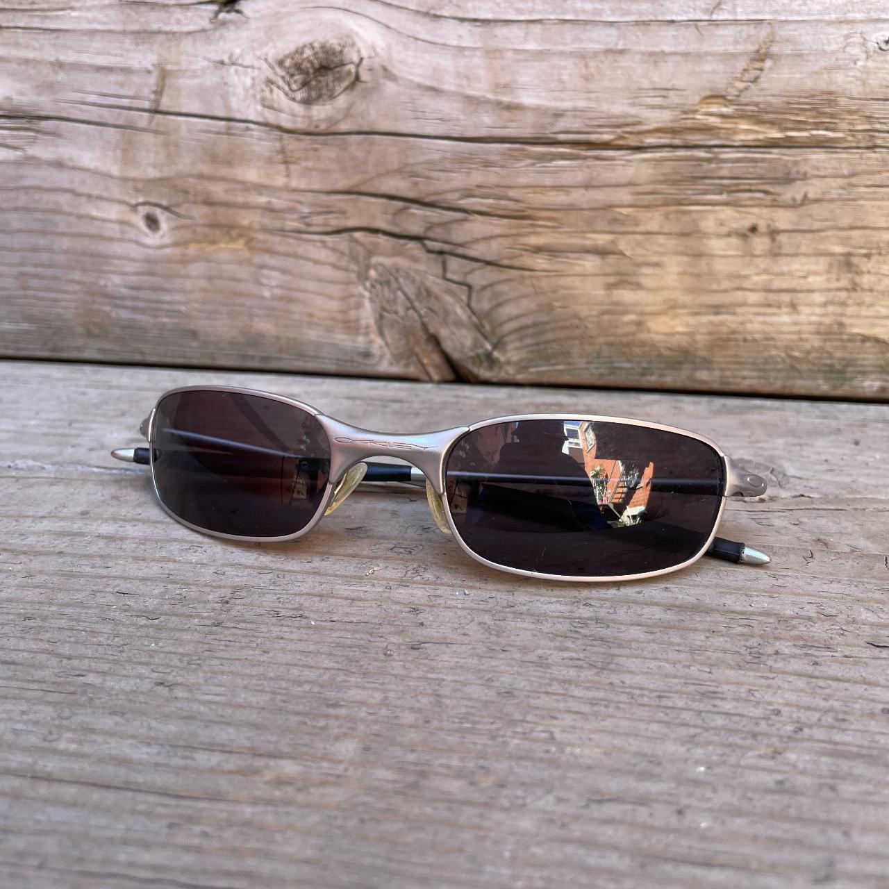 Vintage 1990's/2000's Oakley Square Wire 2.0... - Depop