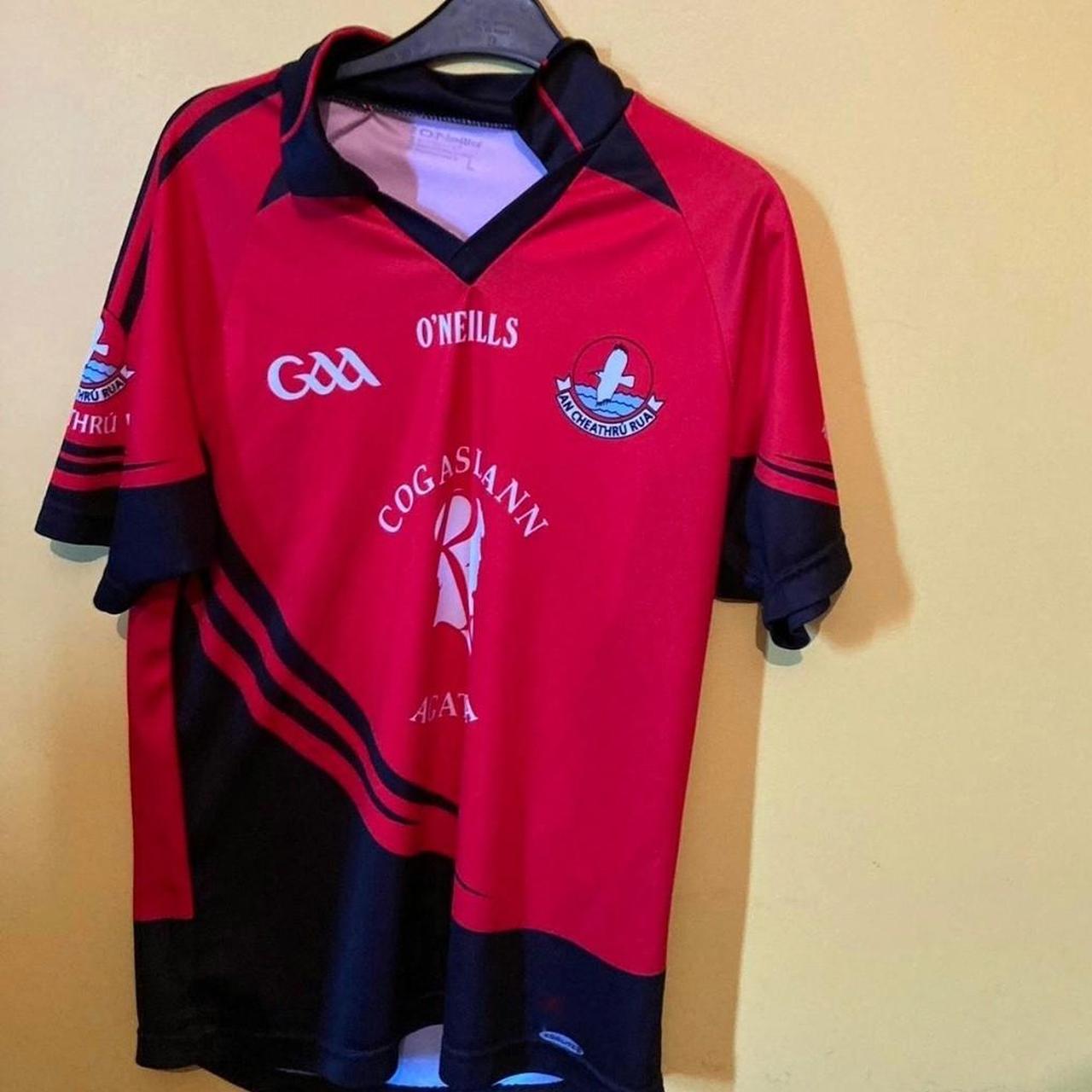 AN CEATHRU RUA GAA JERSEY CARRAROE GALWAY LTF... - Depop