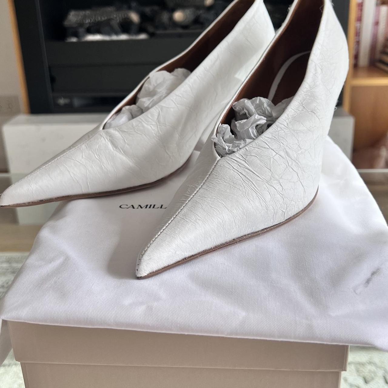 Camilla & Marc Rhys Pumps - size 39 white Brand new... | Depop
